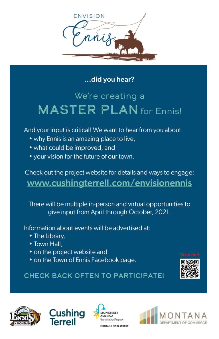 Master Plan Survey – Ennis, Montana